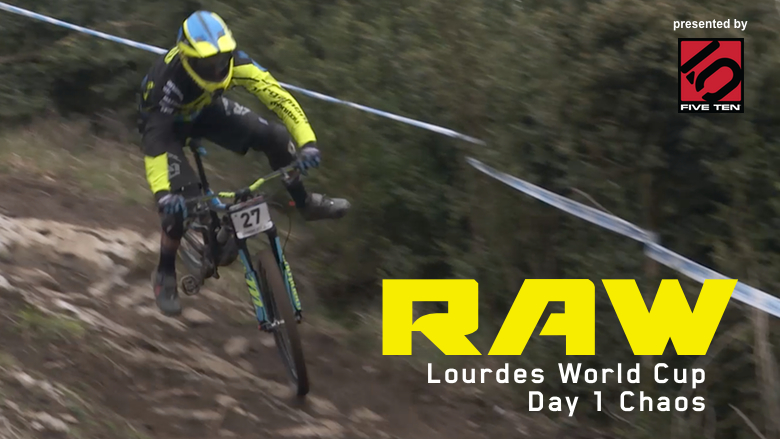 Vital RAW - Lourdes World Cup DH Chaos from Day 1 - Mountain Biking Videos - Vital MTB