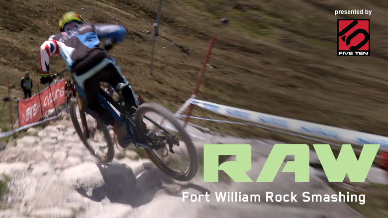Vital RAW - Fort William Rock Smashing Action - Mountain Biking Videos - Vital MTB