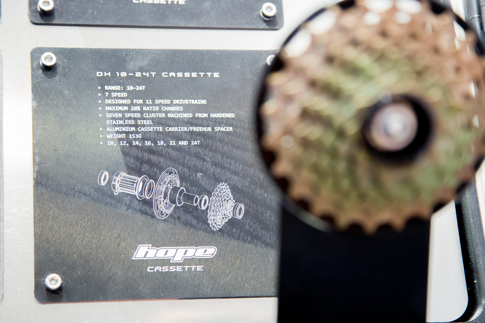 Hope 7-speed DH Cassette - 2016 Taipei Bike Show - Mountain Biking ...