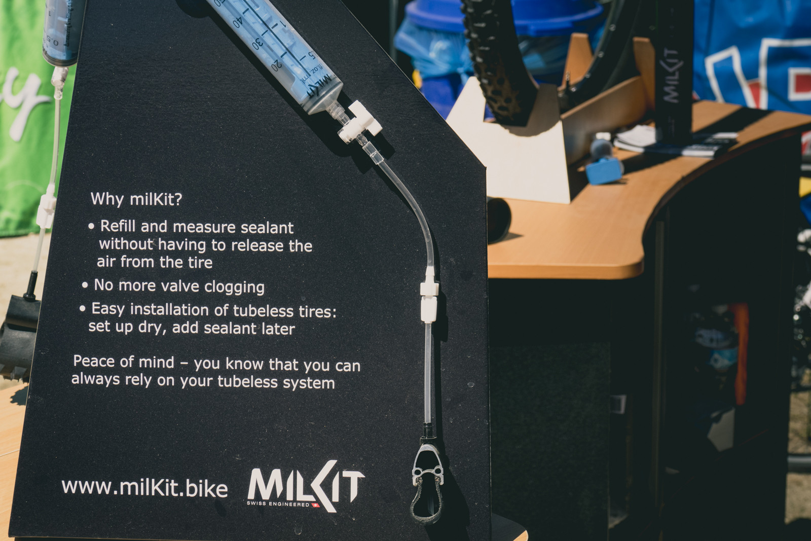 MilKit Tubeless System - 2016 Sea Otter Classic Pit Bits - Mountain ...