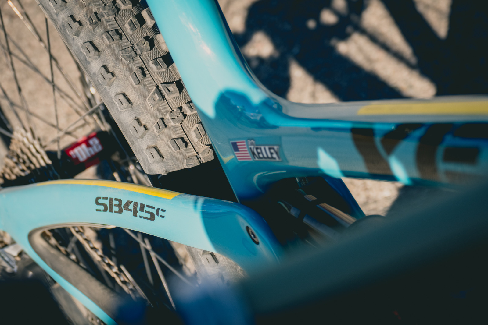 Cody Kelley's Custom Yeti SB4.5c Dual Slalom Bike - 2016 Sea Otter ...