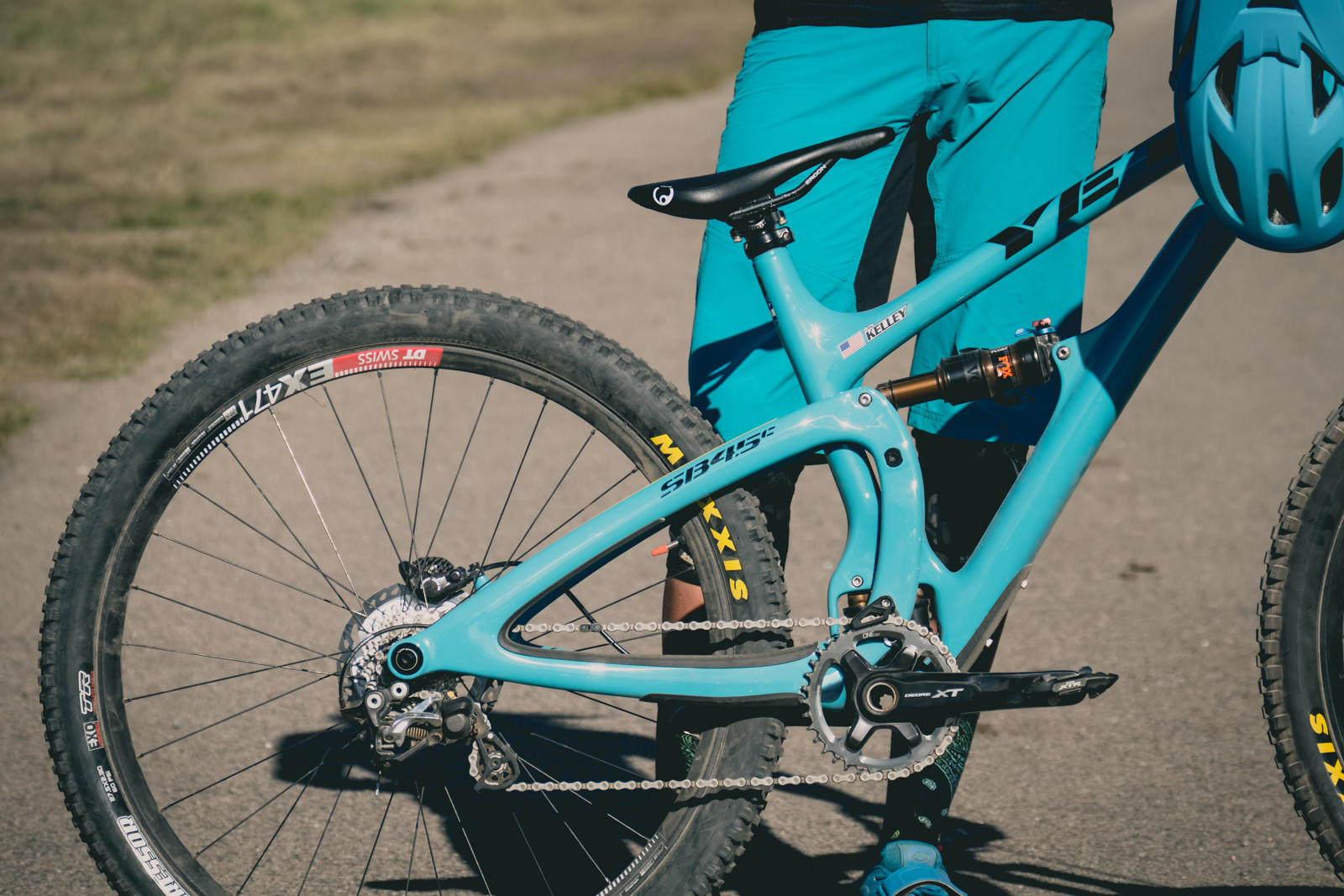 Cody Kelley's Custom Yeti SB4.5c Dual Slalom Bike - 2016 Sea Otter ...