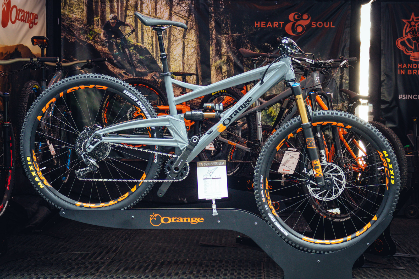 Orange Strange Long Reach 29er Prototypes - EUROBIKE - 2017 Enduro and ...