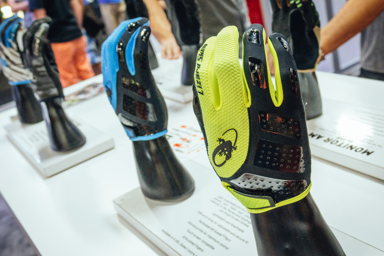 Lizard Skins Monitor Gloves - INTERBIKE - 2017 Mountain Bike Apparel ...