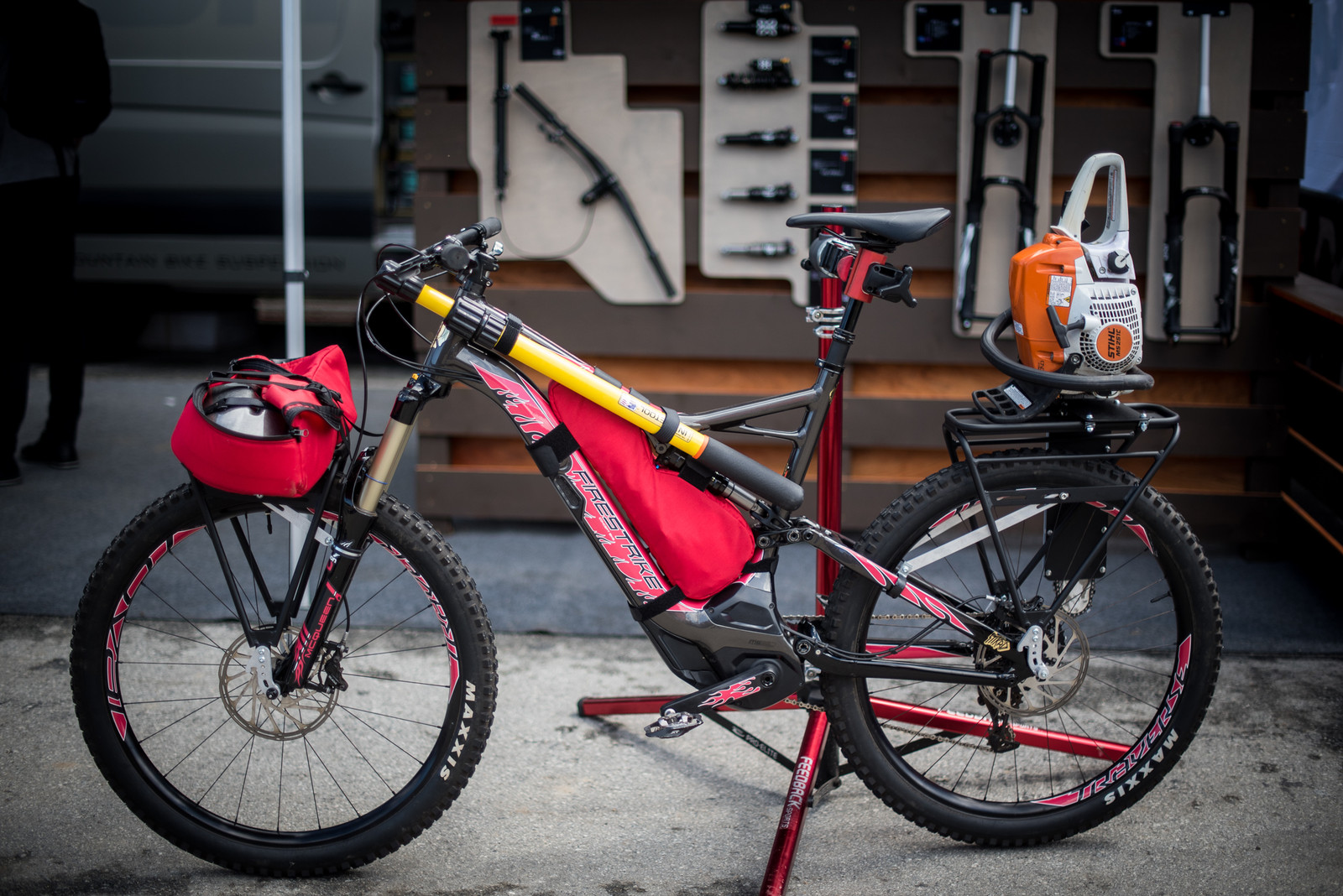 X-Fusion Concept Firestriker E-Bike - 2017 Sea Otter Classic Pit Bits ...