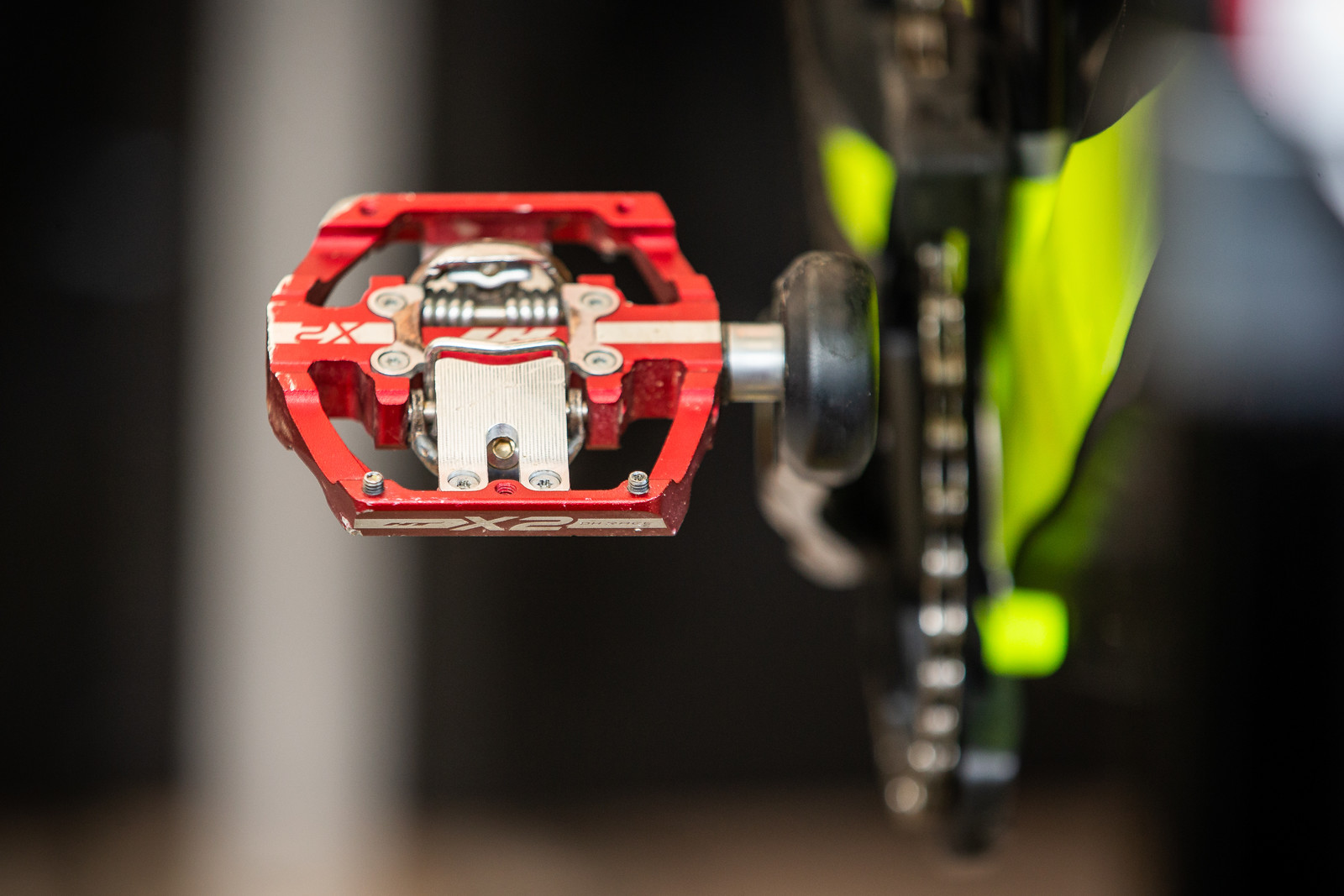 Modified HT X2 DH Pedals for Intense - PIT BITS - Val di Sole World Cup ...