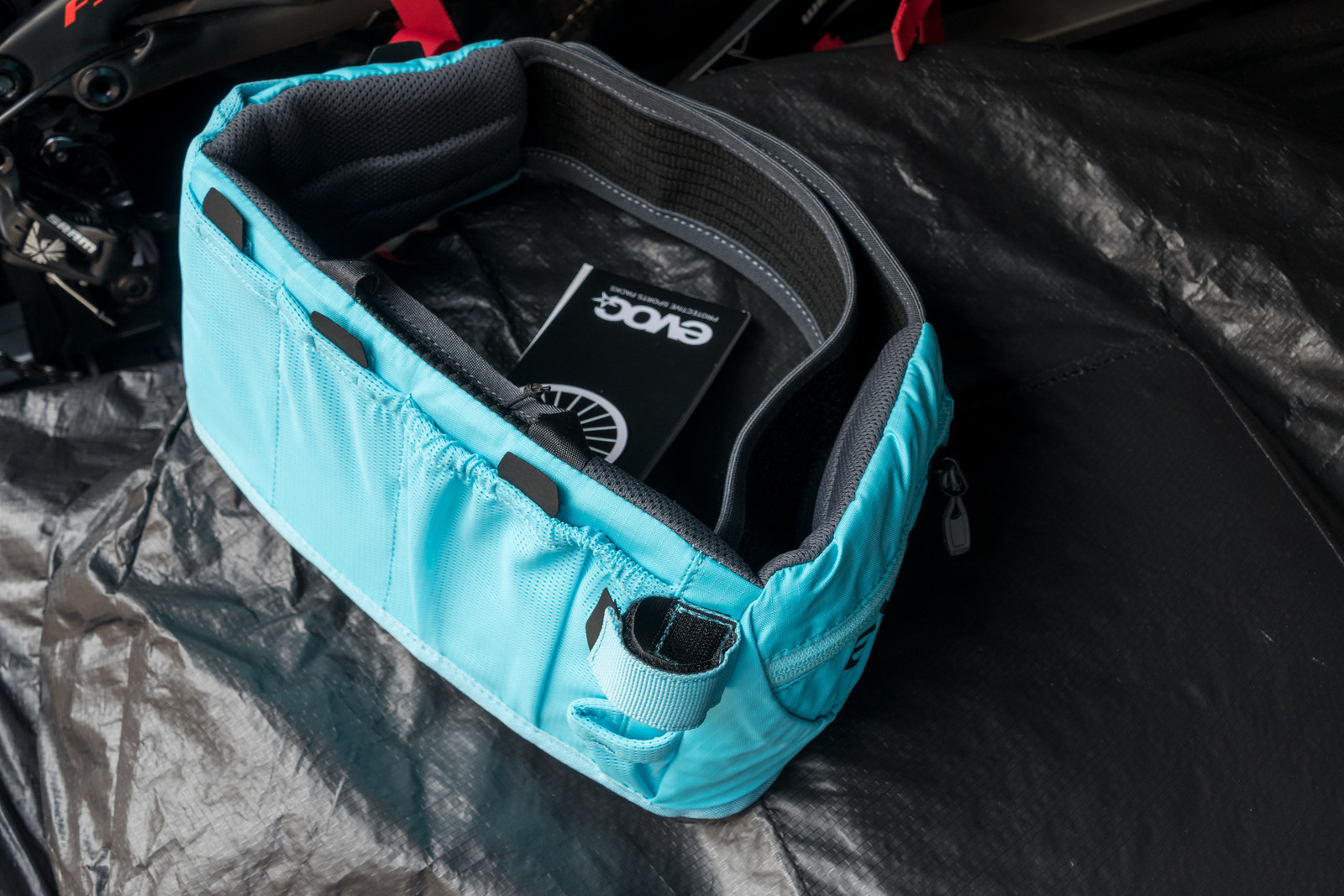 EVOC Race Belt - PIT BITS - 2019 Crankworx Whistler Bikes and Tech ...