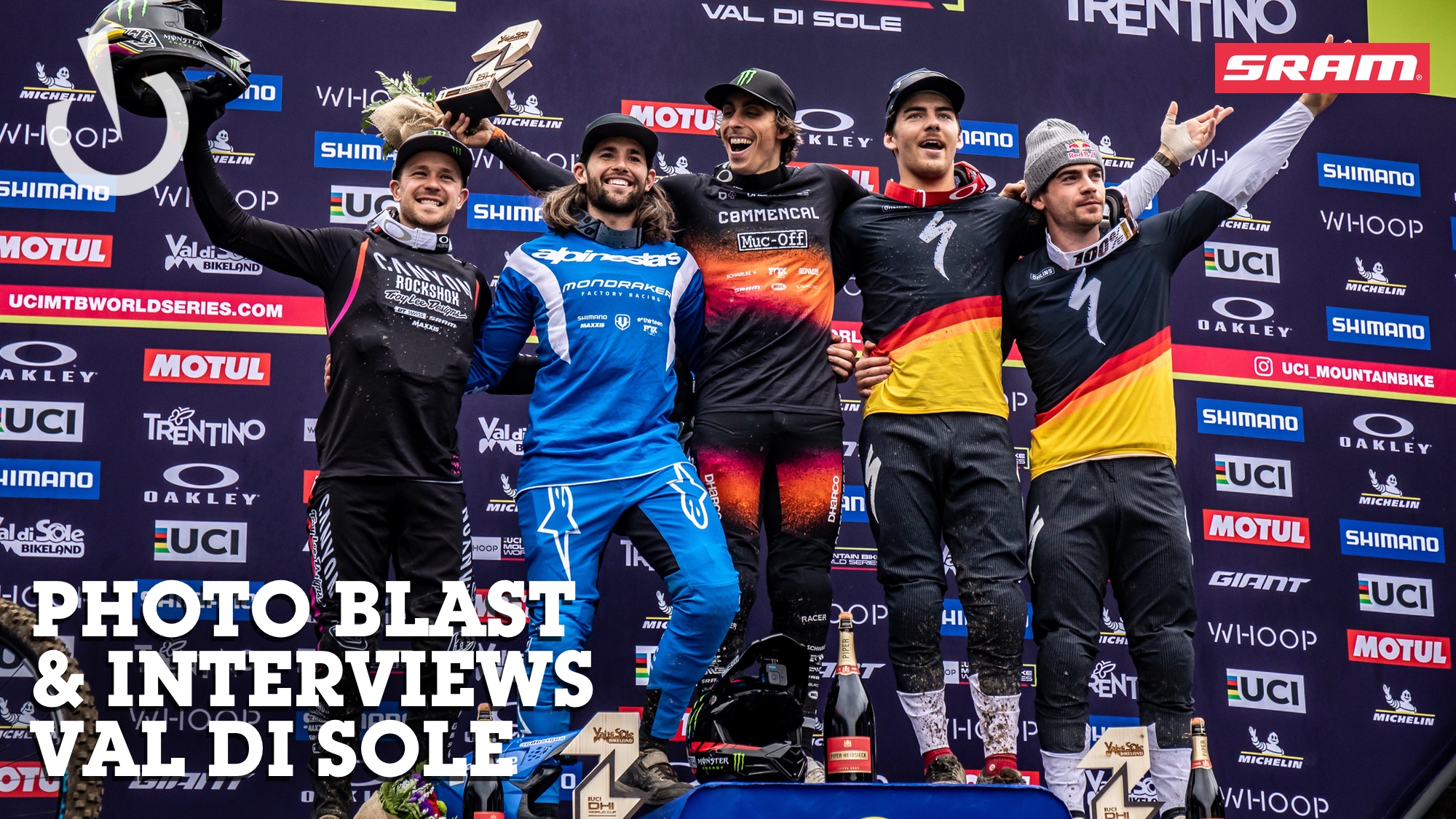 Photo Blast and Podium Interviews - Val di Sole Race Weekend - Mountain ...