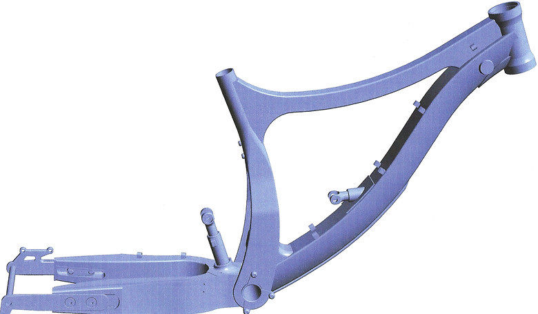 Spy Shot: 2013 Morpheus Cycles DH Concept Frame - Mountain Bikes ...