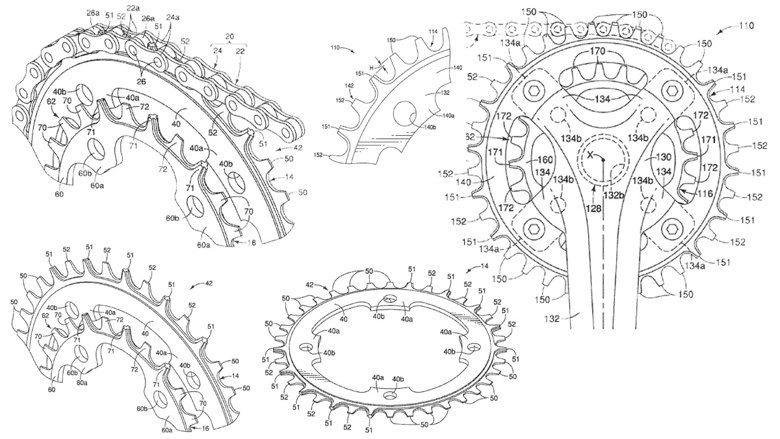 Shimano Applies For Shiftable Narrow Wide Chainring Patent - Mountain ...