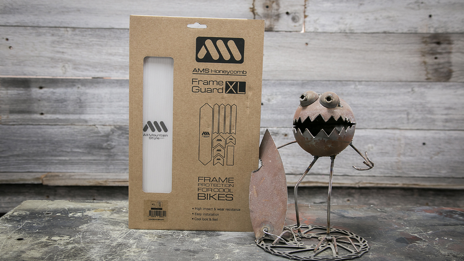 Protect Your Bike With the AMS XL Frame Guard - Mountain Bike Feature ...