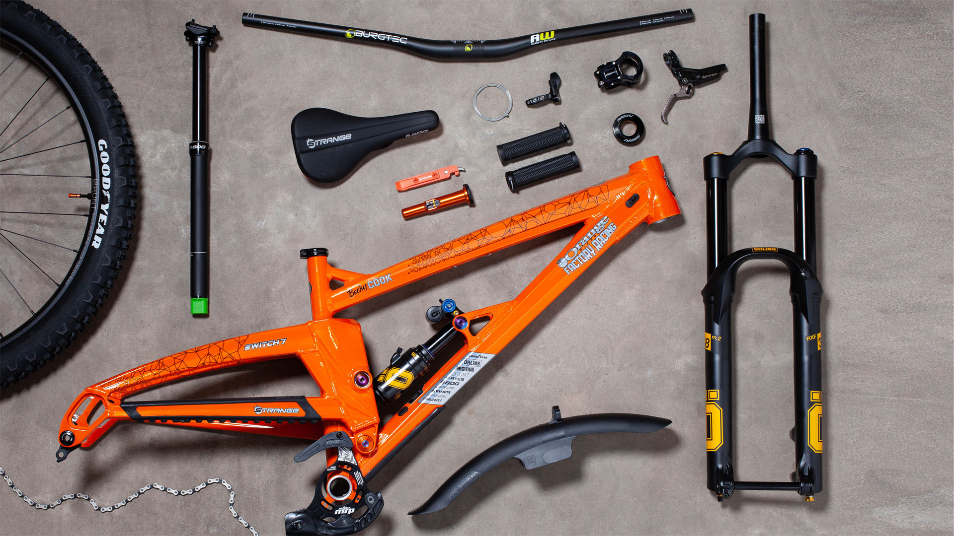 It's Out! Orange Factory Racing 2023! - Mountain Bike Press Release ...