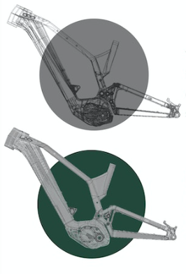 HYBRIDIZER SANN Enclosed Battery Design - Mountain Bike Press Release ...