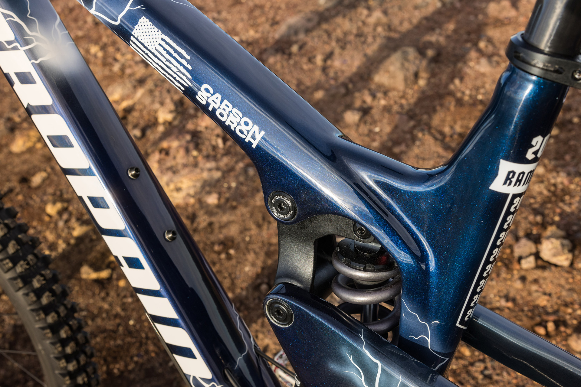 Red Bull Rampage Bikes: Custom Spindrift AL and CF by Clemens Kaudela and Carson Storch ...