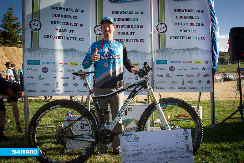 Kyle Warner Wins the NAET / Big Mountain Enduro, Snowmass - Mountain ...