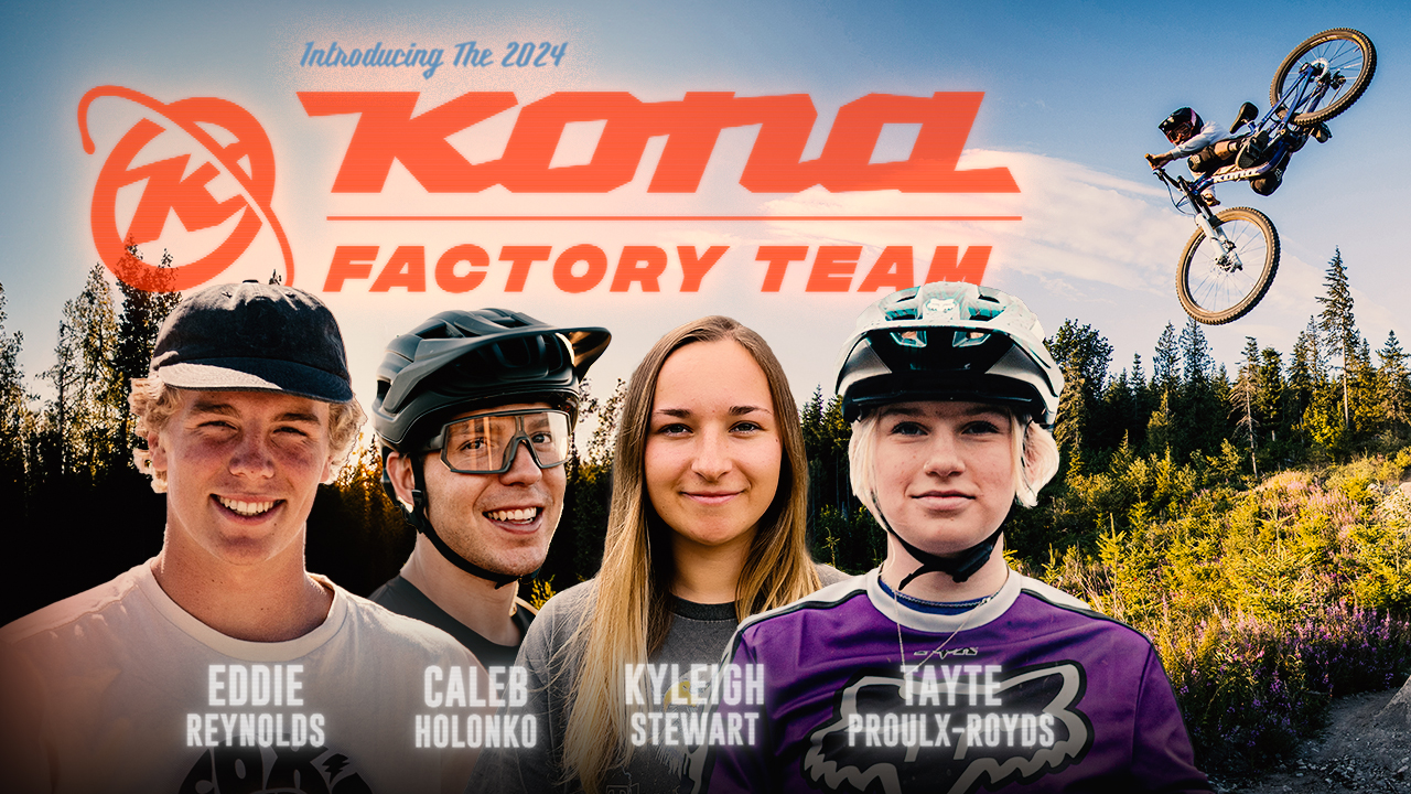 Introducing the 2024 Kona Factory Team - Mountain Bike Press Release ...