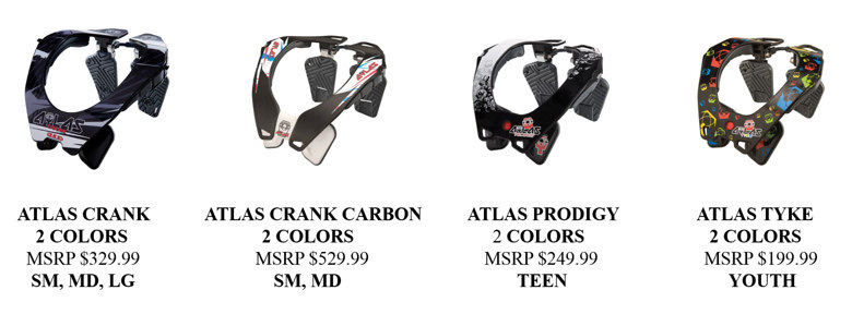 Atlas Brace Technologies Is Now Shipping The Atlas Cycling Neck Braces ...