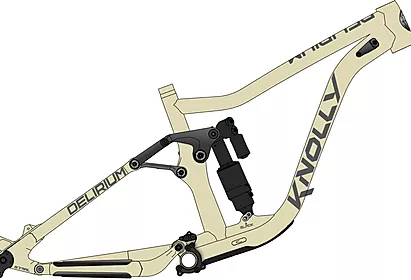 Knolly Delirium Frame - Reviews, Comparisons, Specs - Frames - Vital MTB