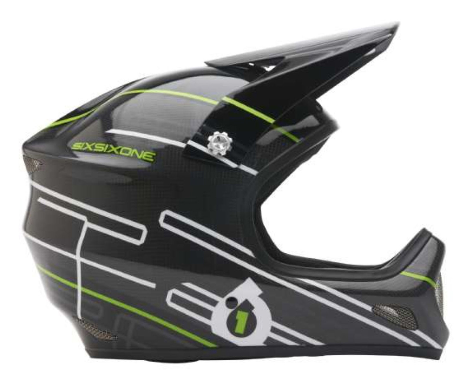 SixSixOne Evolution Carbon (2011) Full Face Helmet - Reviews ...