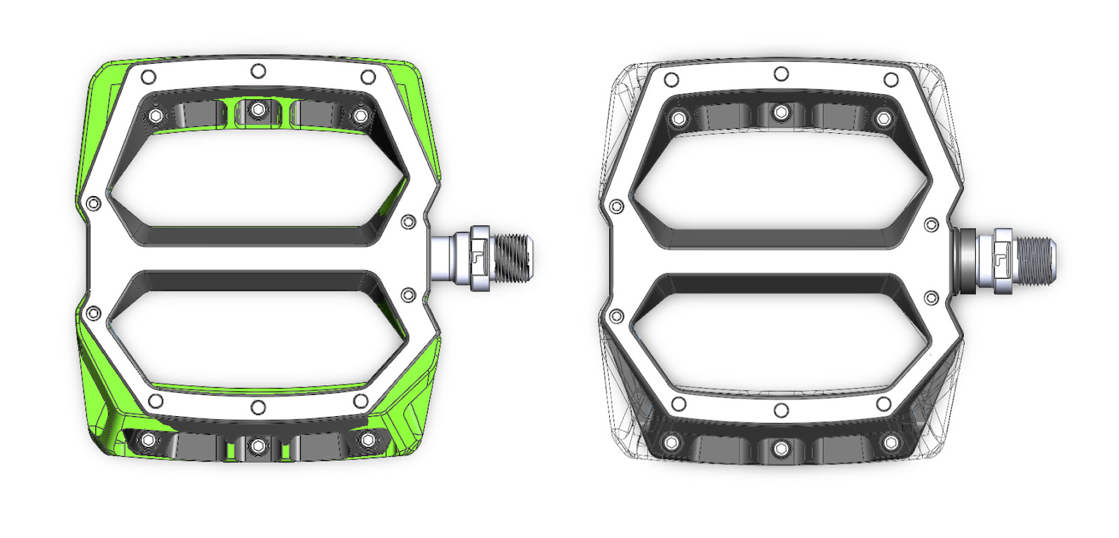 Nukeproof Horizon Enduro Flat Pedals - Reviews, Comparisons, Specs ...