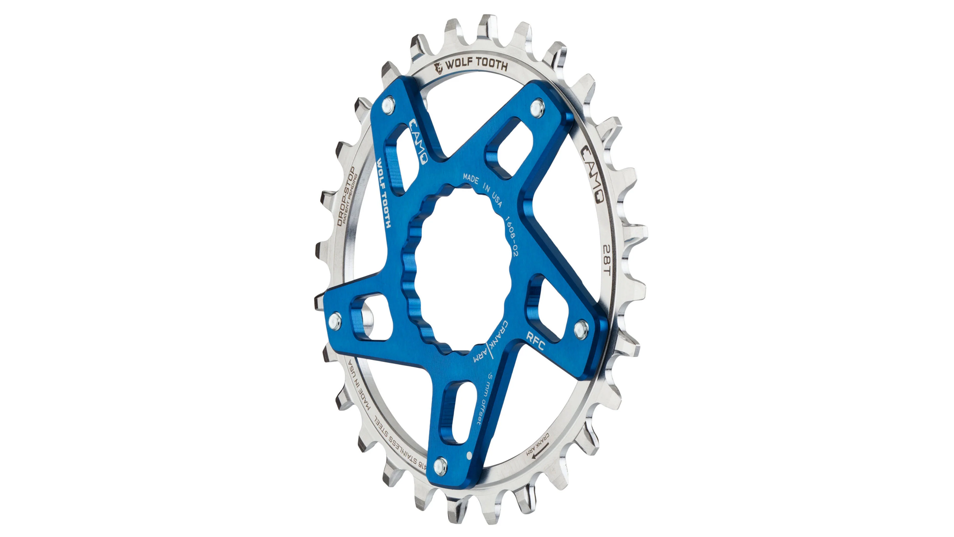 Wolf Tooth CAMO Stainless Steel Round Chainring - Reviews, Comparisons ...