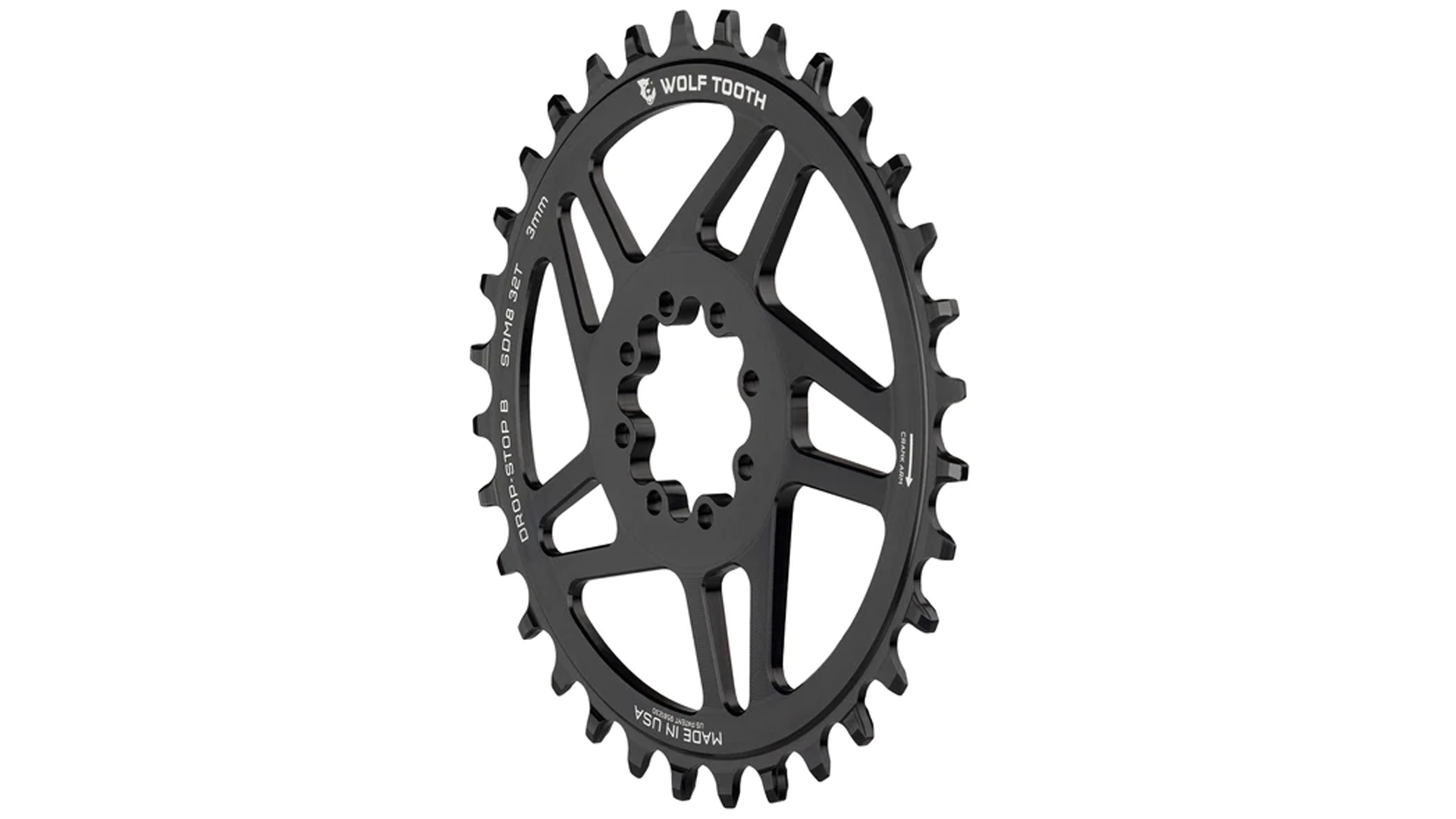 Wolf Tooth Direct Mount Chainrings for SRAM 8-Bolt Mountain Cranks ...