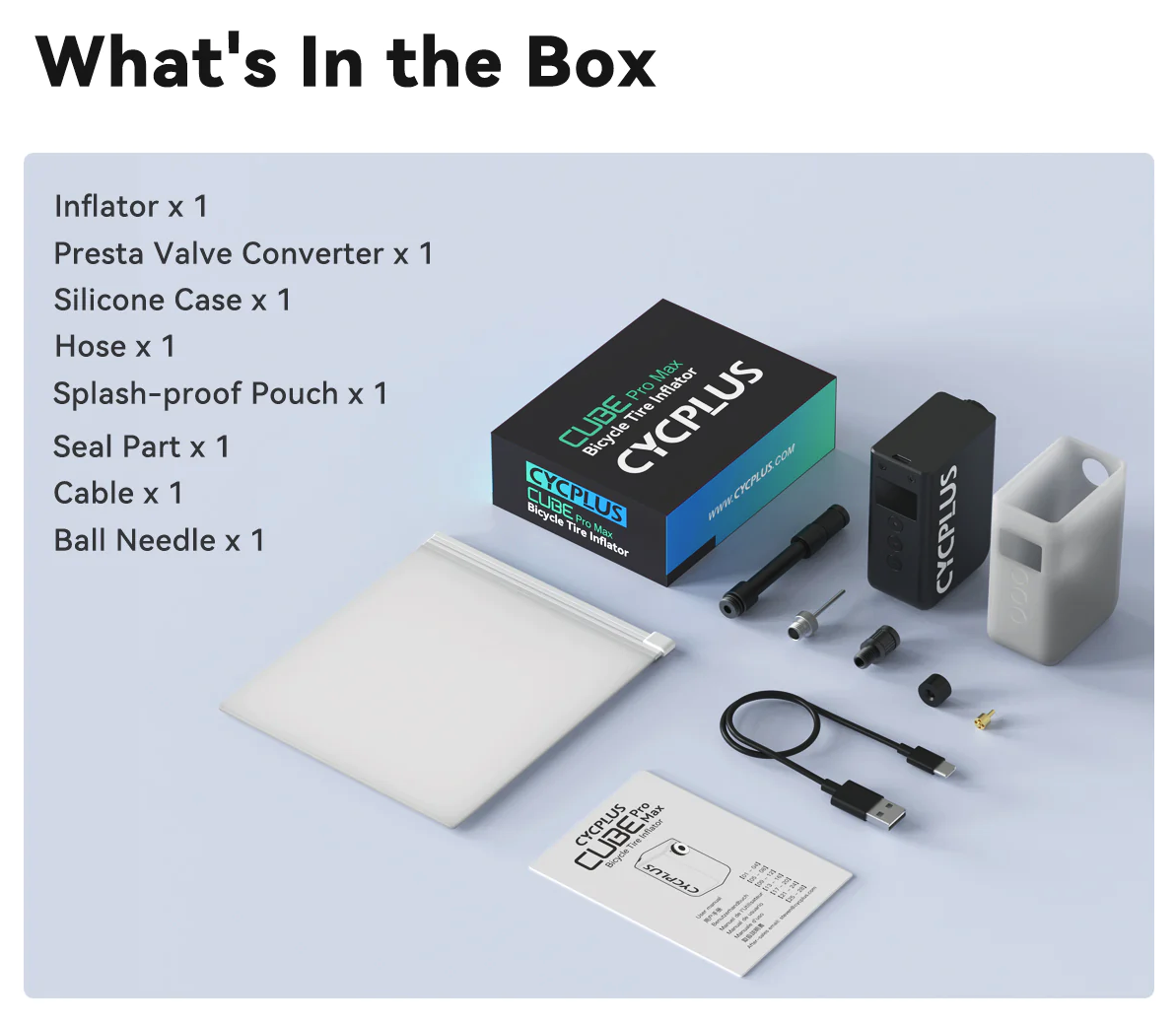 Cycplus AS2 Pro Max E-Pump - Reviews, Comparisons, Specs - Tools & Tool ...