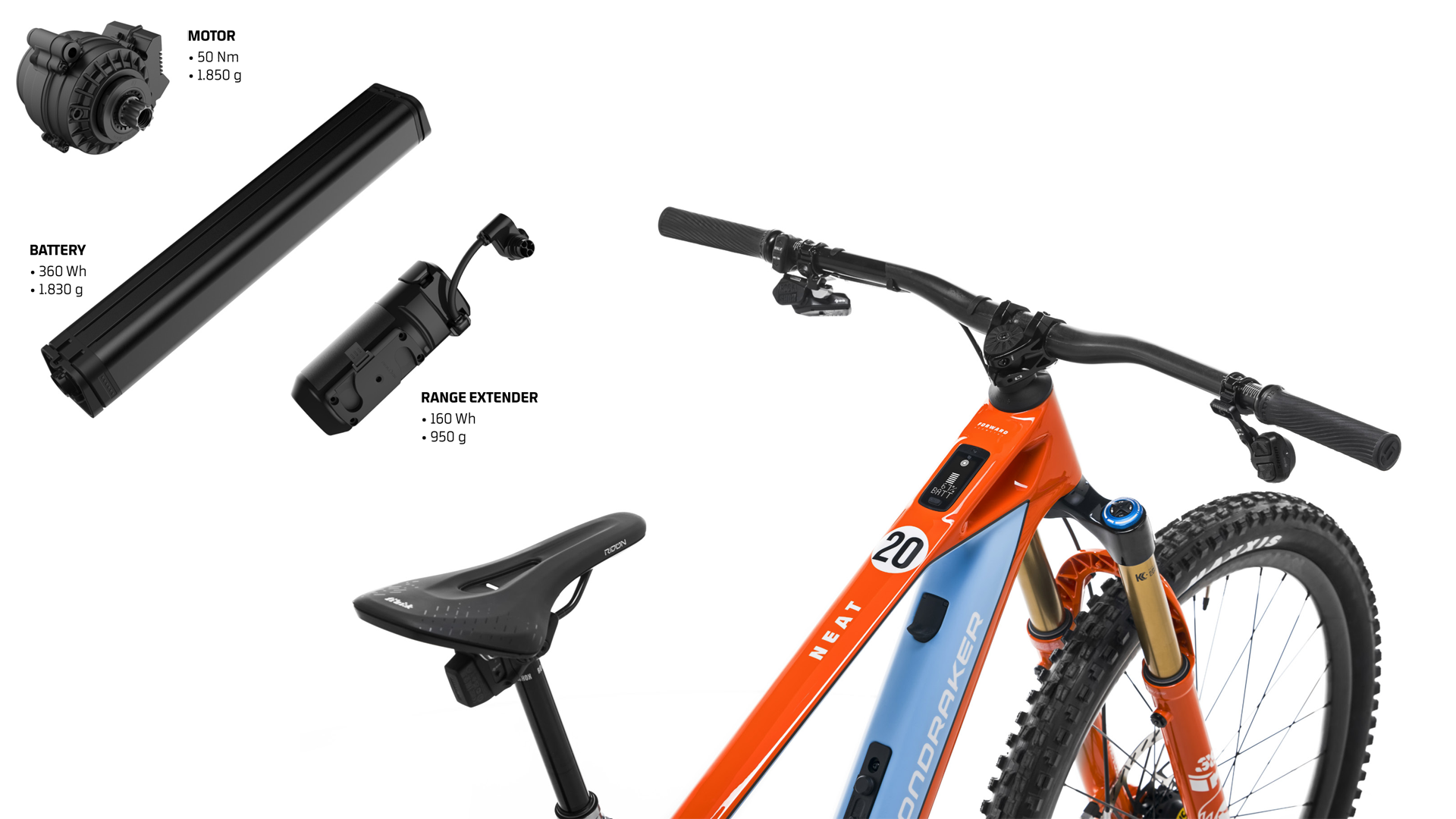 2024 Mondraker Neat Unlimited Gulf E-Bike - Reviews, Comparisons, Specs - E-Bikes - Vital MTB