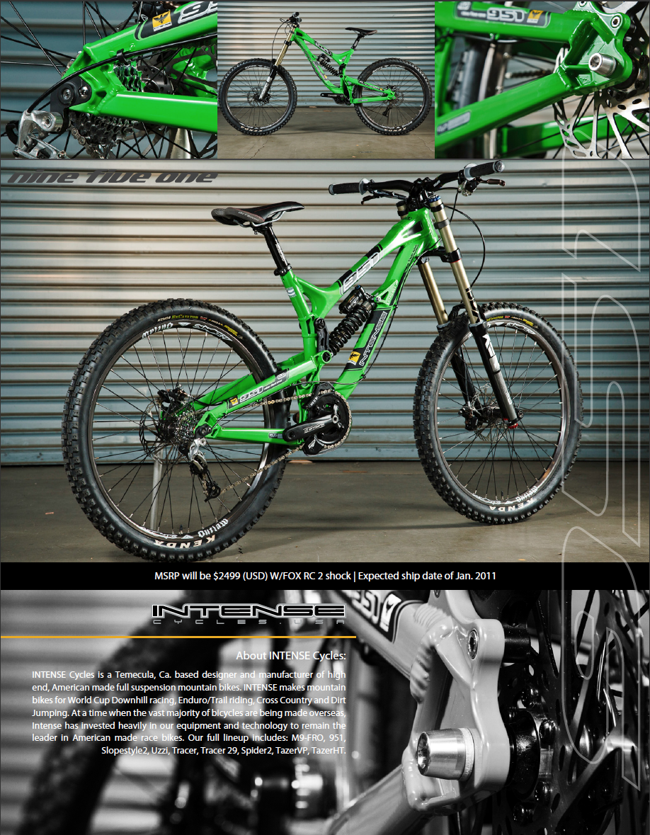 2011 Intense 951 - Mountain Bike News Story - Vital MTB