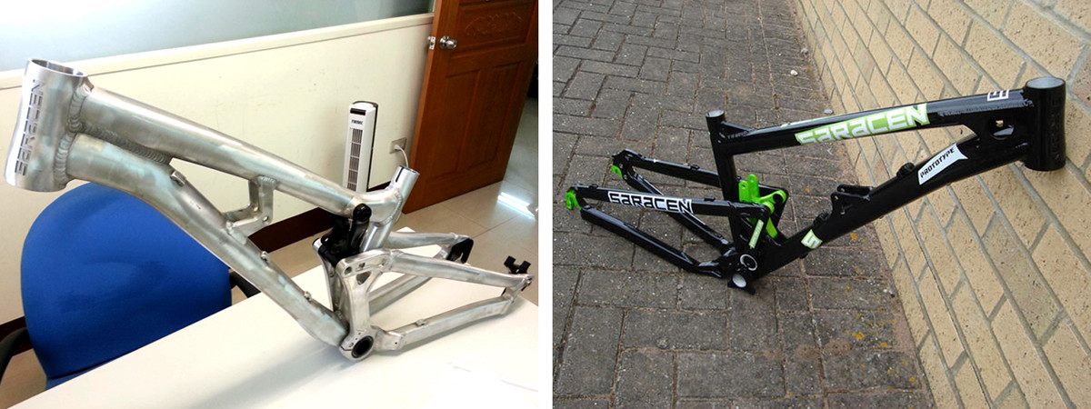 Sneak Peek: Saracen's Updated Prototype Slopestyle Frame - Mountain ...