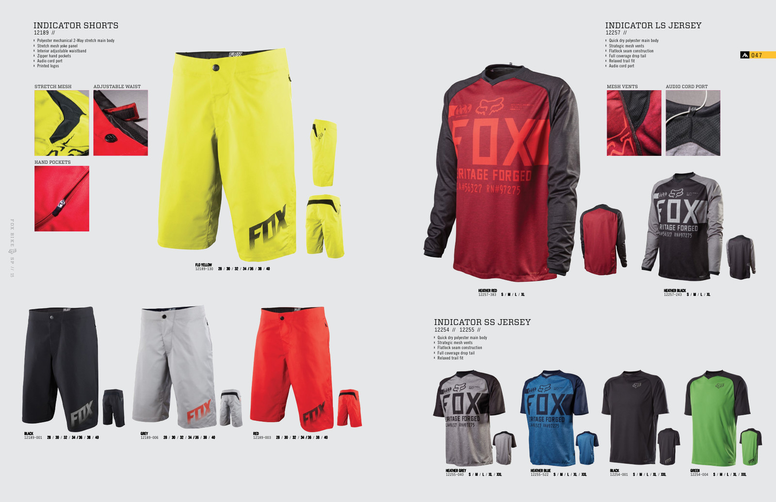 First Look: Fox MTB Spring 2015 AM/TR Collection - sspomer - Mountain ...