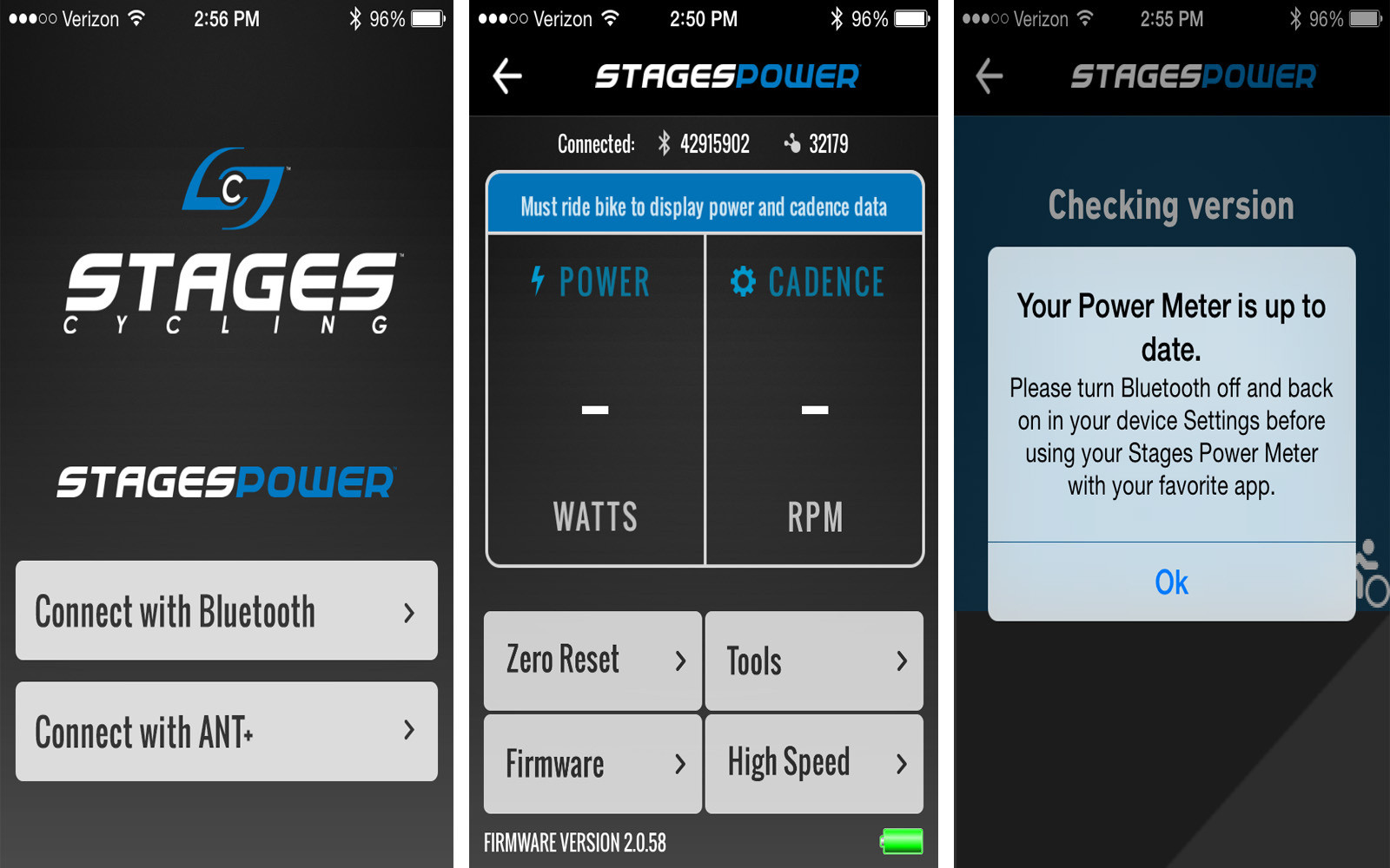 Stages Cycling Issue Stages Power App and Firmware Revisions - Mountain ...