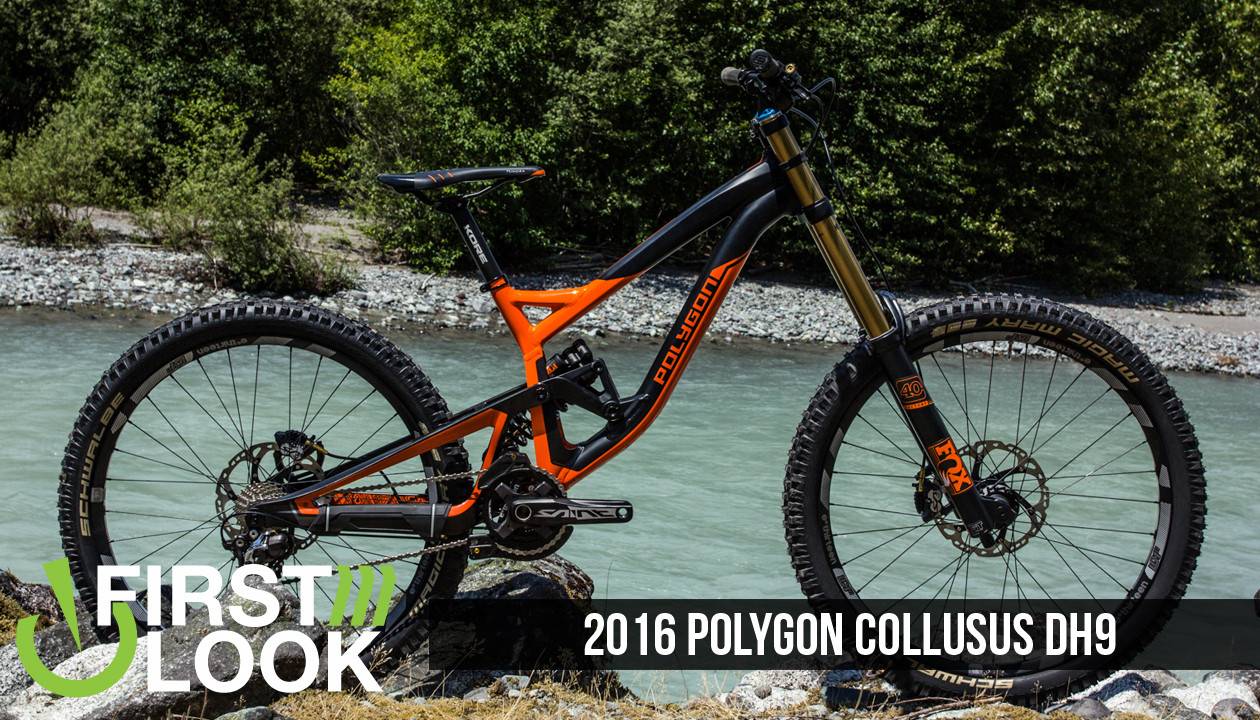 First Look: 2016 Polygon Collosus DH9 - Mountain Bike Feature - Vital MTB