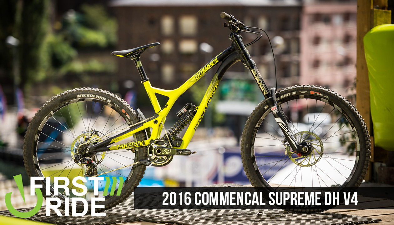 First Ride: Commencal Supreme DH V4 - Mountain Bike Feature - Vital MTB