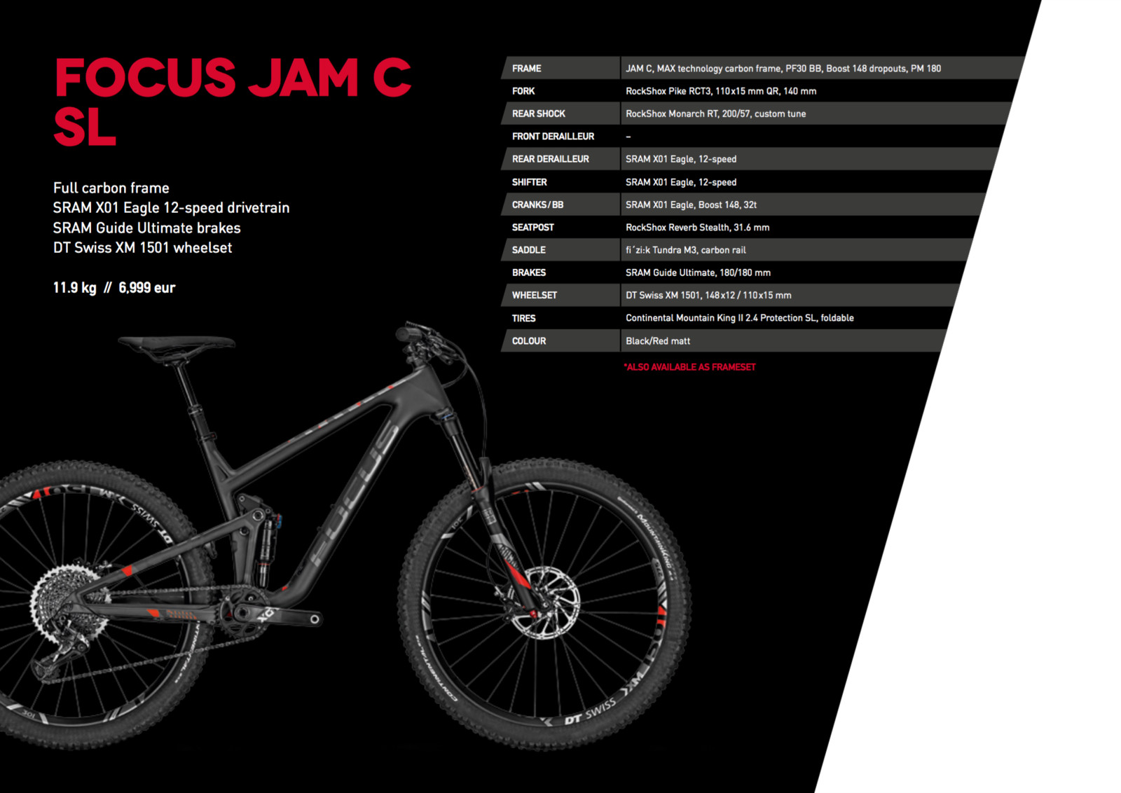 Focus Bikes Introduces the New JAM - Mountain Bikes Press Releases ...
