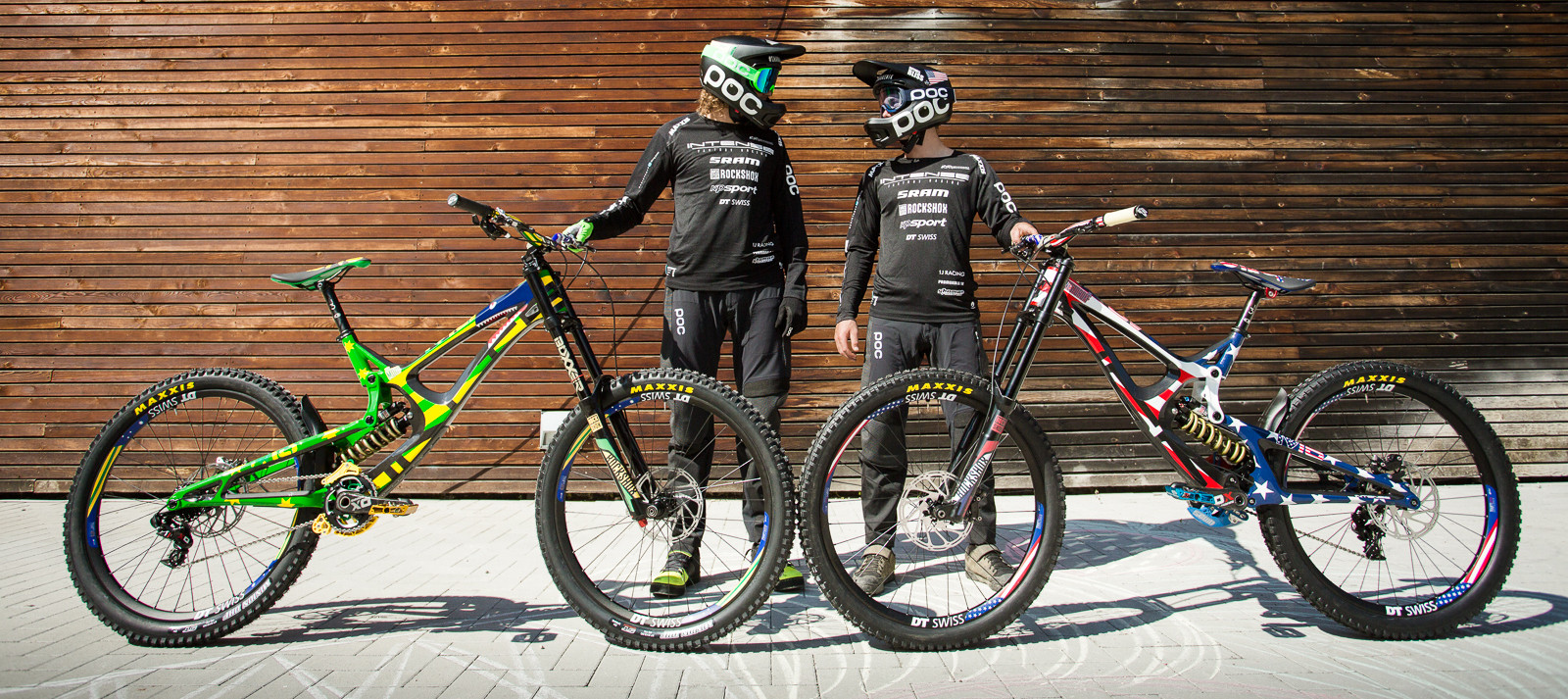 Bike vs Bike - World Champs Edition - Custom Intense M16's - Jack Moir ...