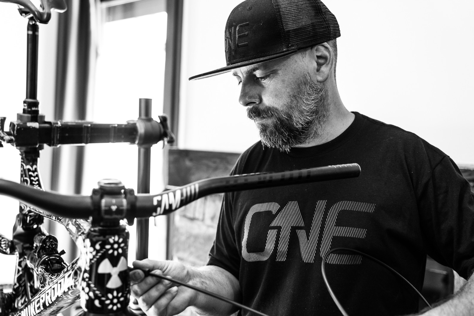 Sam Hill's Day of the Dead Custom Nukeproof Mega - Mountain Bikes ...