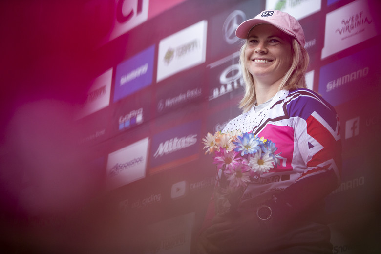 Tracey Hannah Wins the 2019 UCI Elite Women DH Overall - Mountain Bike ...