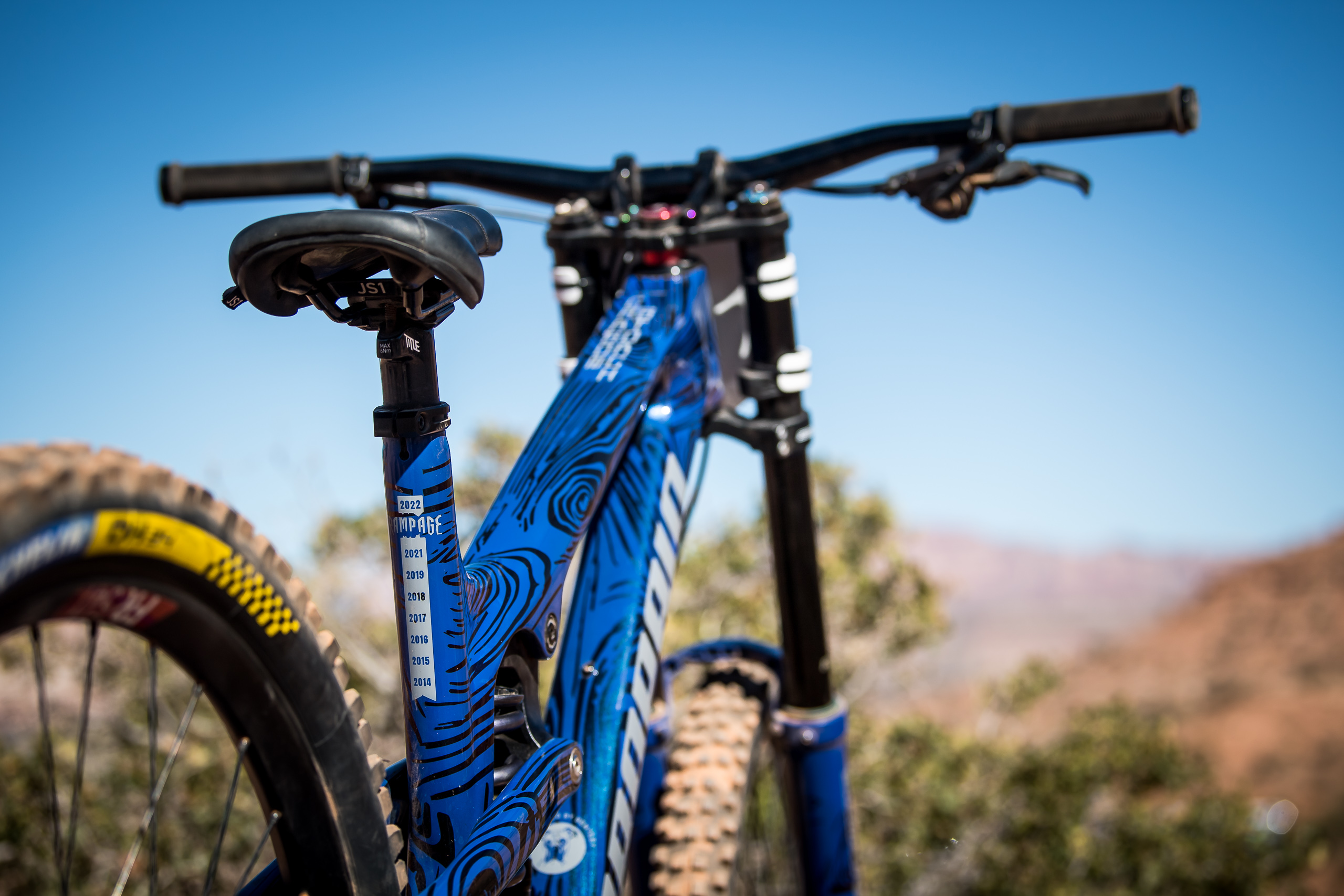 Carson Storch’s Custom-Painted Spindrift CF for Red Bull Rampage ...