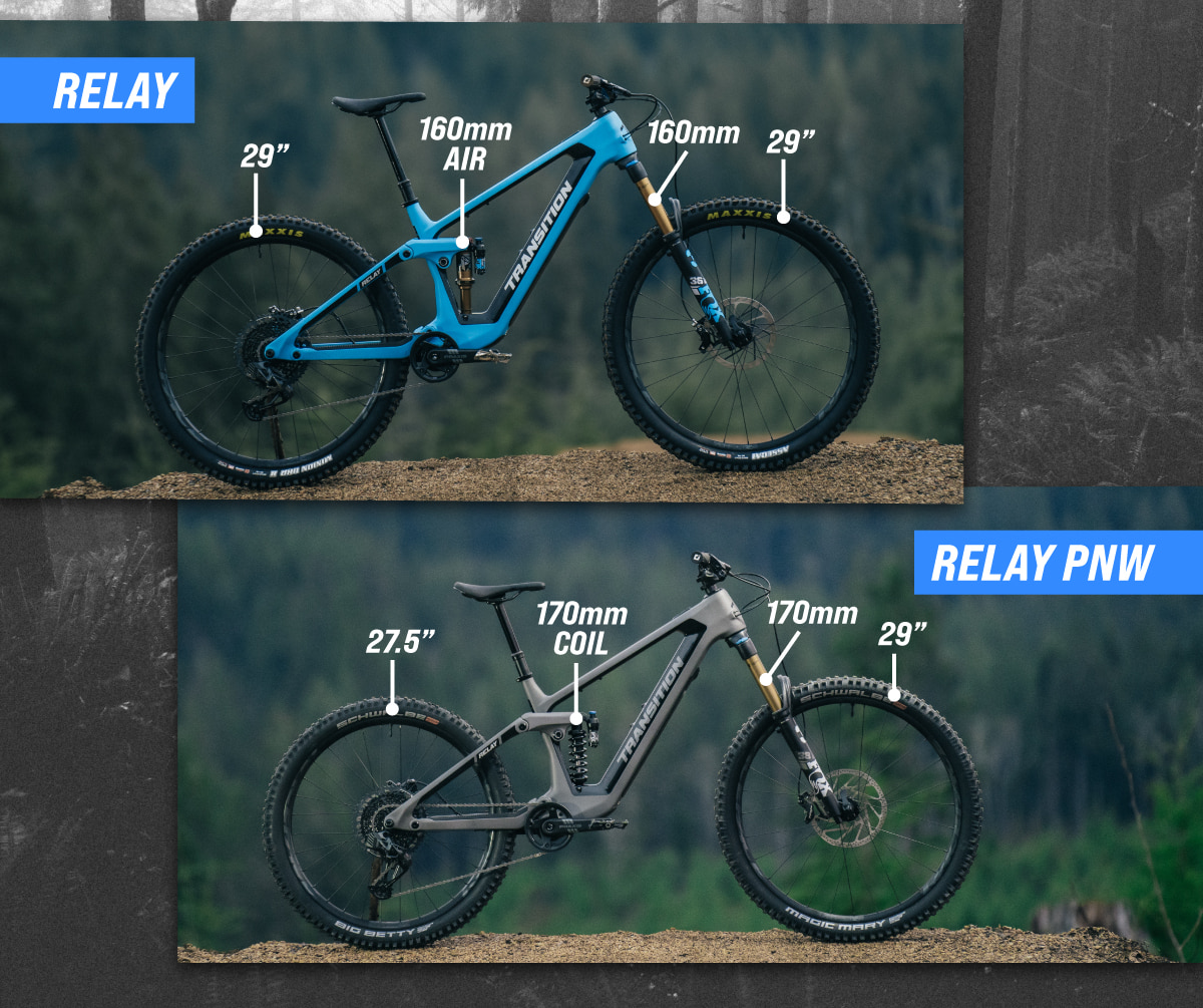 2023 Transition Relay Carbon X0 AXS PNW E-Bike - Reviews, Comparisons ...