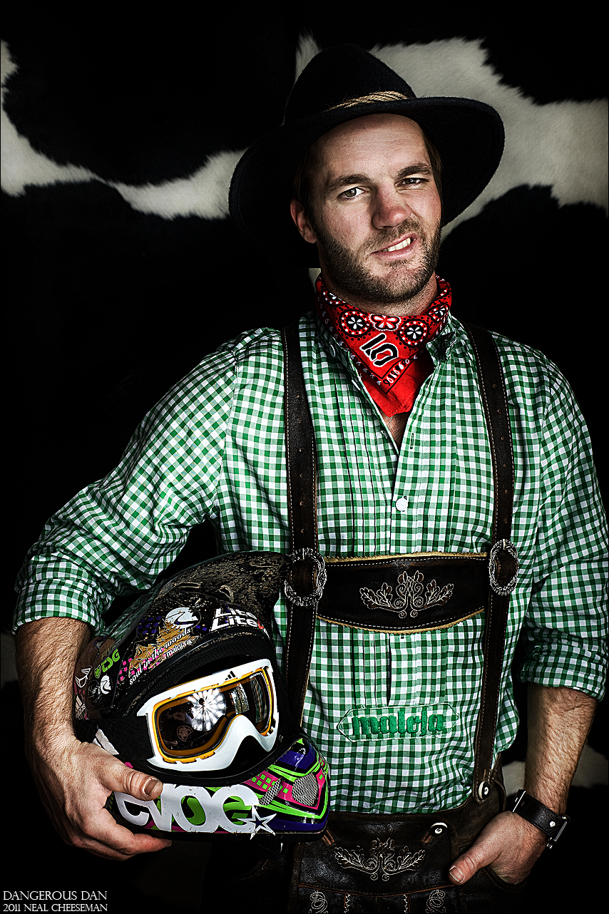 Dangerous Dan Portrait - Cheeseman - Mountain Biking Pictures - Vital MTB