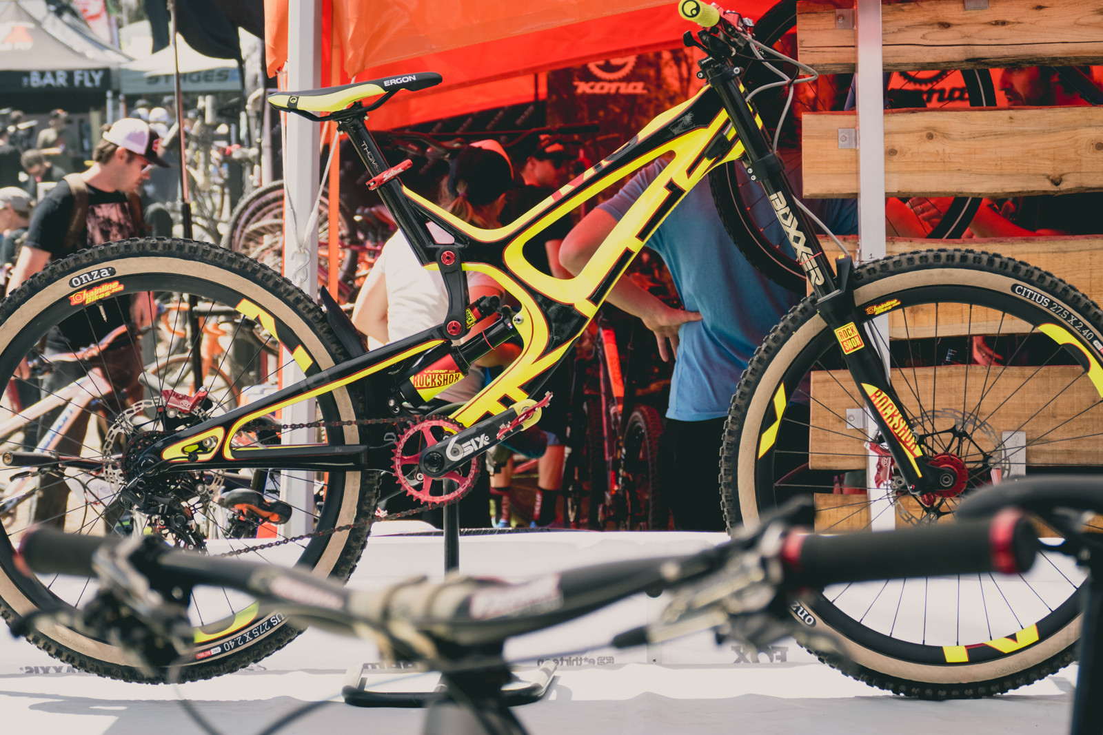 Custom Painted Intense M16 Carbon - 2016 Sea Otter Classic Pit Bits ...