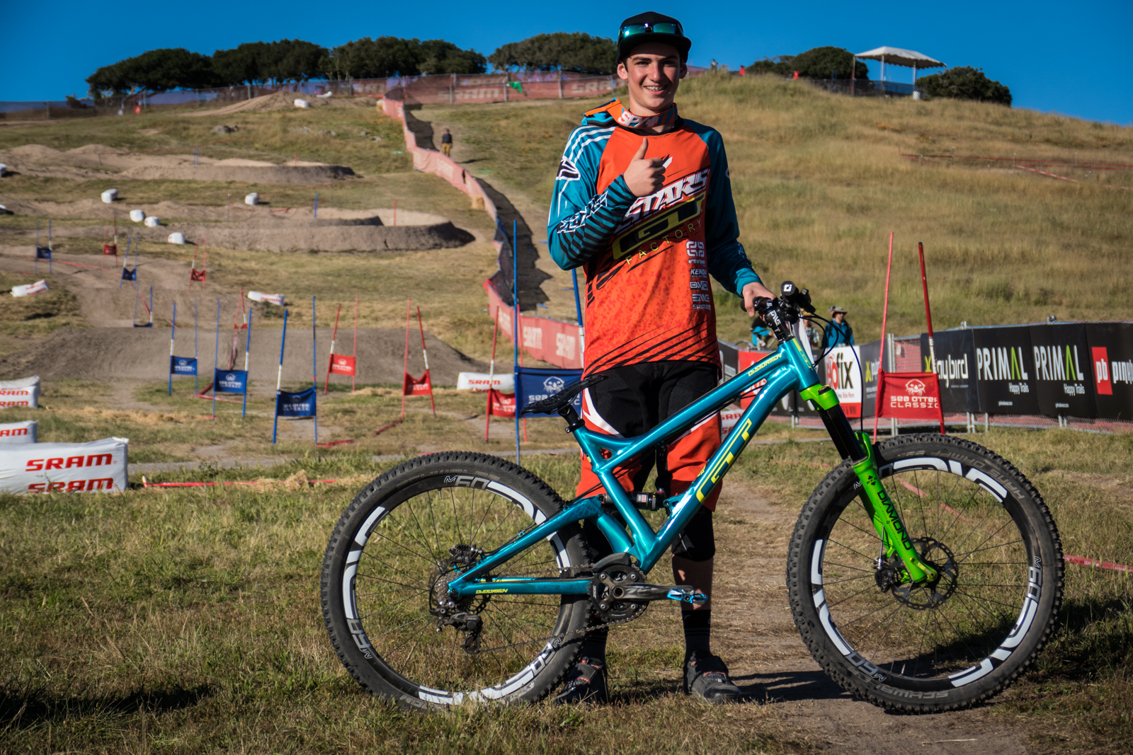 Joey Foresta's GT Distortion Dual Slalom Bike - 2016 Sea Otter Classic ...