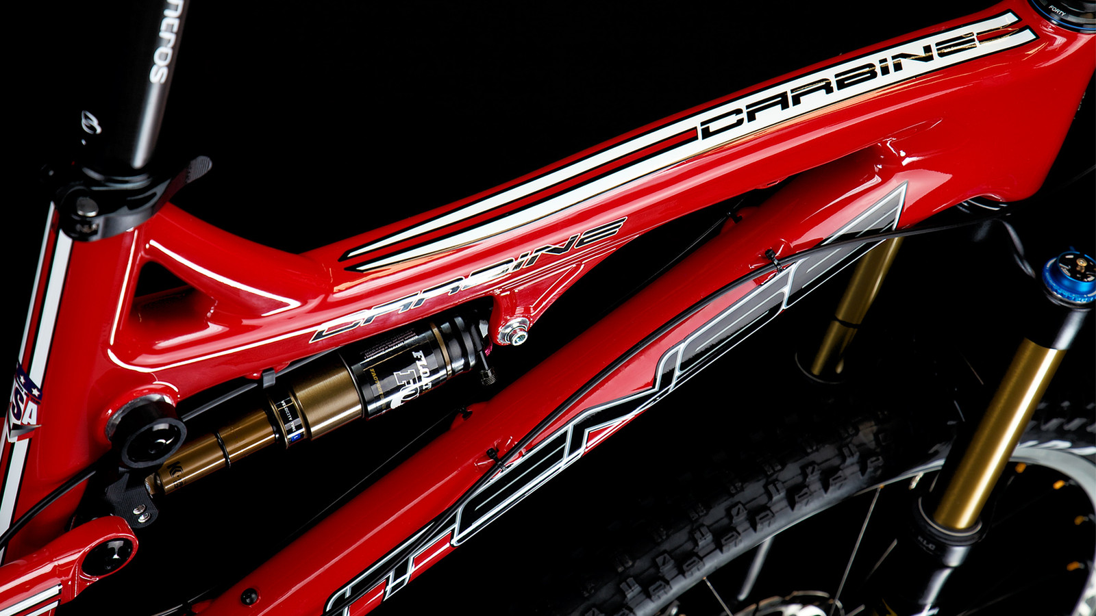Intense Carbon Carbine - Red - Carbon Carbine All Mountain Bike from ...