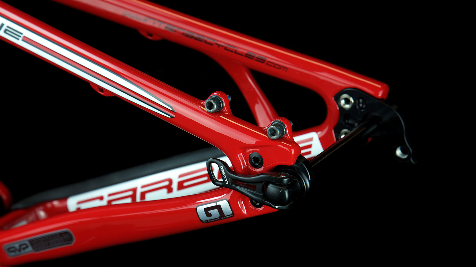 Intense Carbon Carbine - Red - Carbon Carbine All Mountain Bike from ...