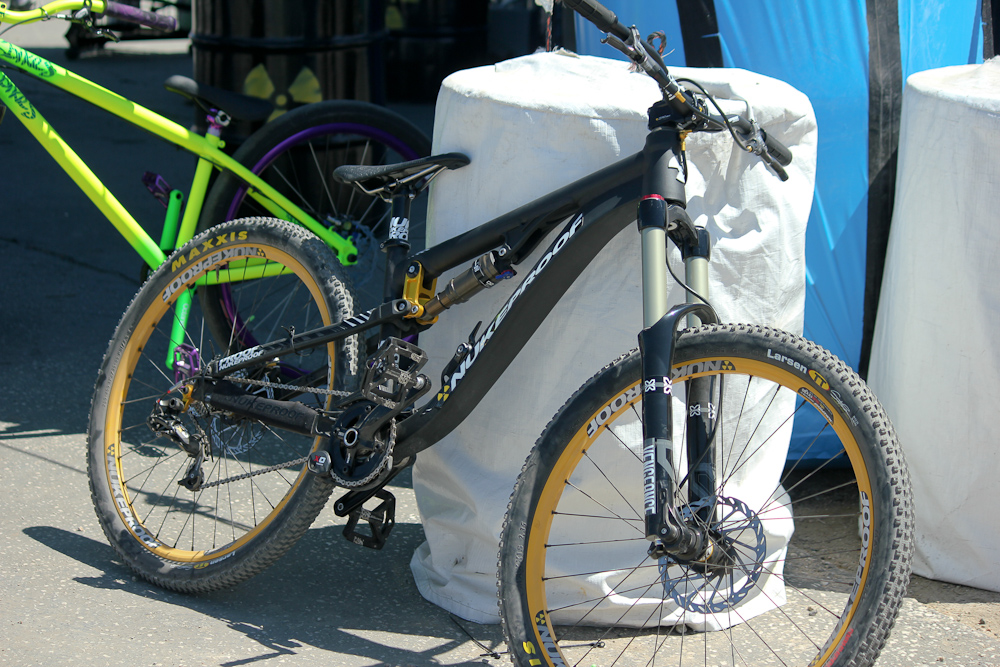 Fogel's Prototype Nukeproof Rook - Sea Otter Classic Pit Bits - Day 4 ...