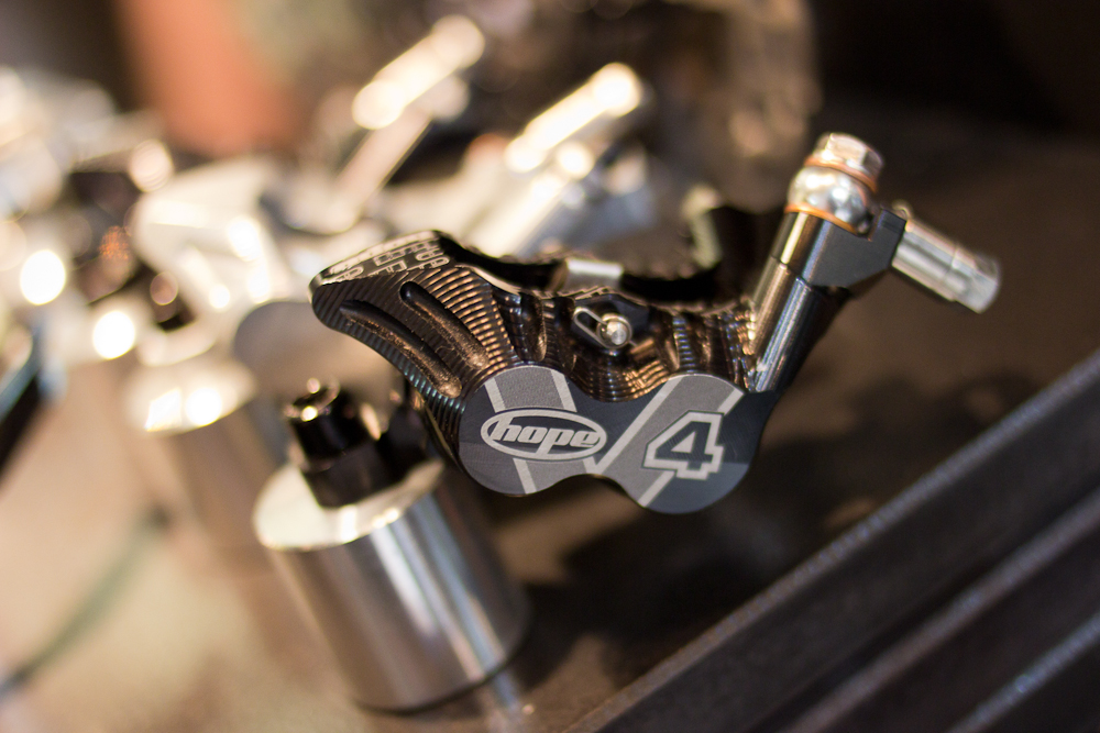 2013 Hope V4 Brake Caliper - 2013 Mountain Bike Components at Eurobike ...