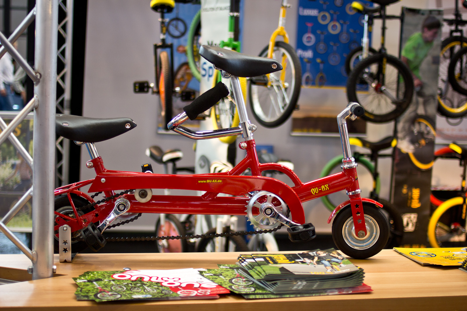 QU-AX 6-Inch Mini Tandem - 2014 Kids Bikes at Eurobike 2013 - Mountain ...