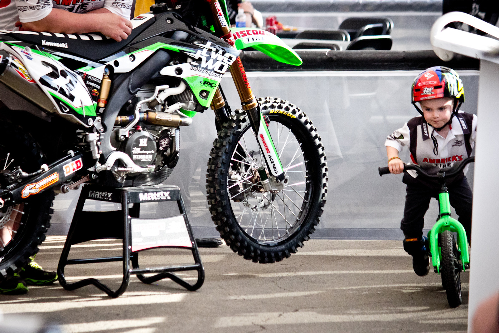 Chad Reed's Son, Tate, Tearing Up The Pits - What the Motocross Pros ...