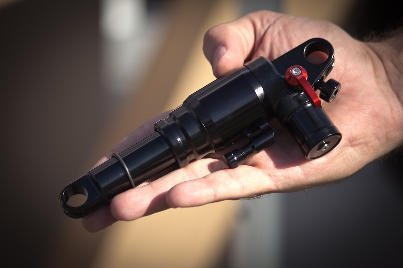 Prototype BOS Cross-Country Shock - Sea Otter Classic - 2014 Sea Otter ...